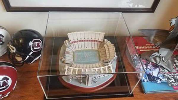 Display Case for Football Stadium Model – Football Display Cases