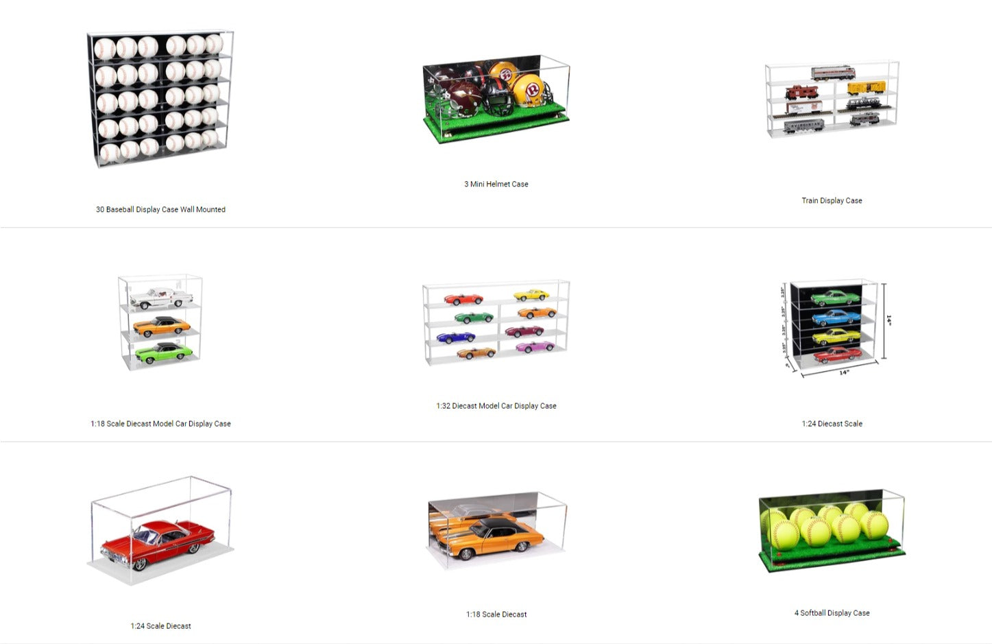 New Display Cases at Better Display Cases