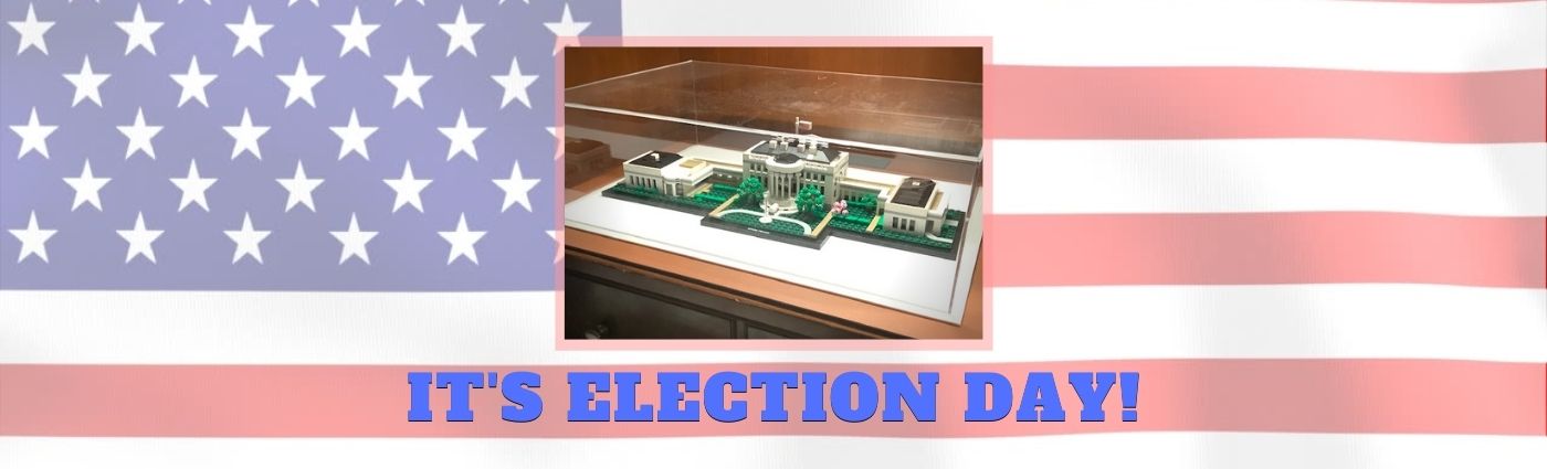 It's Election Day! – Lego Build of The White House