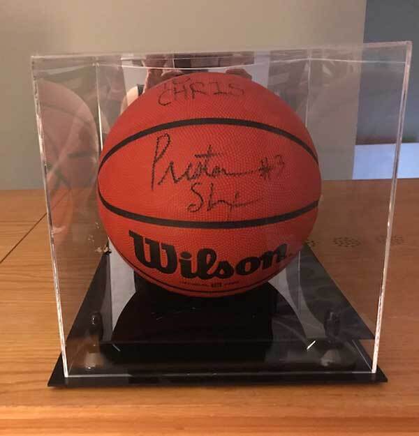 Chris' Basketball Display Case Story – Basketball Display Cases