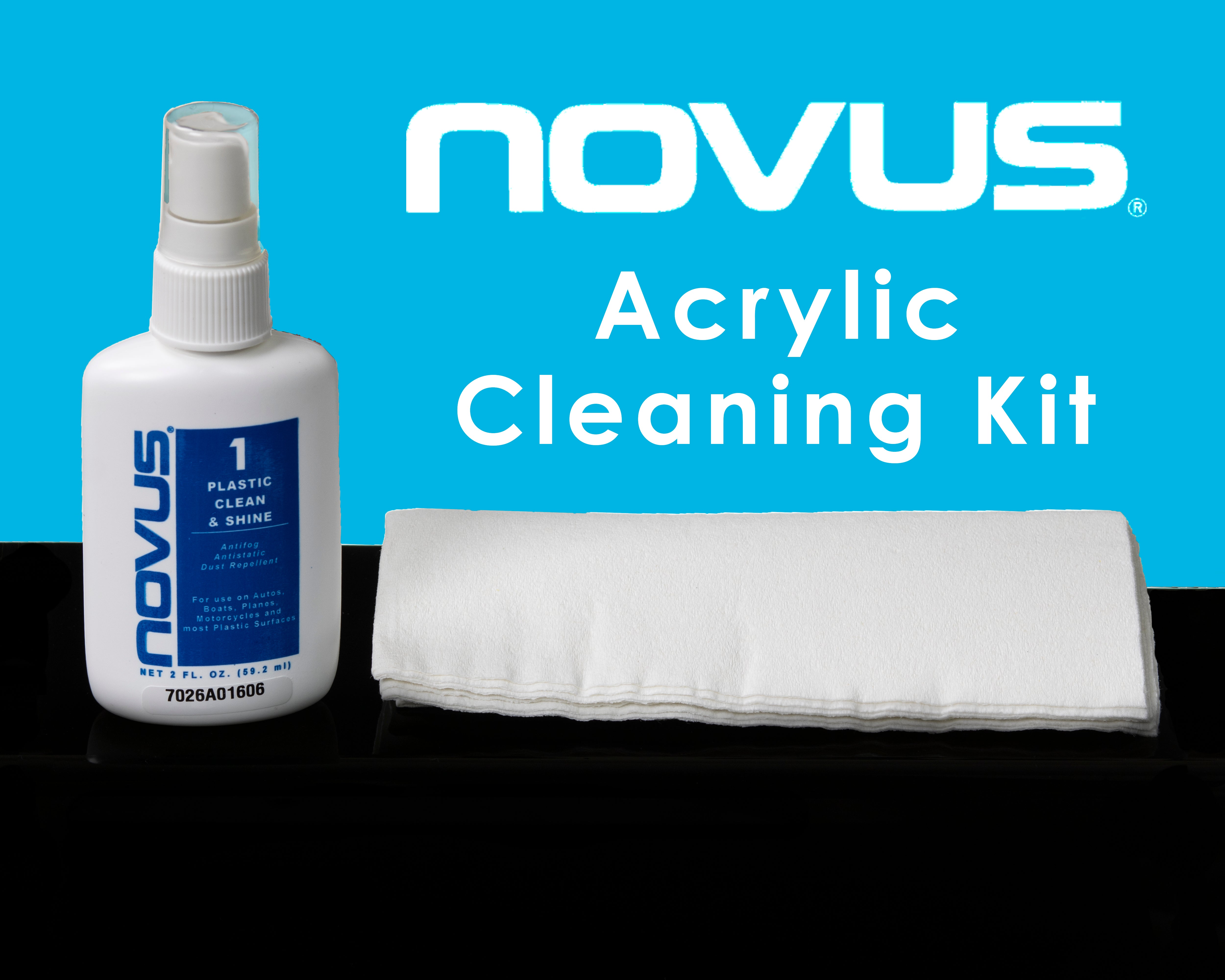 Acrylic Cleaners For Display Cases, Wall Mounts & Shelves!