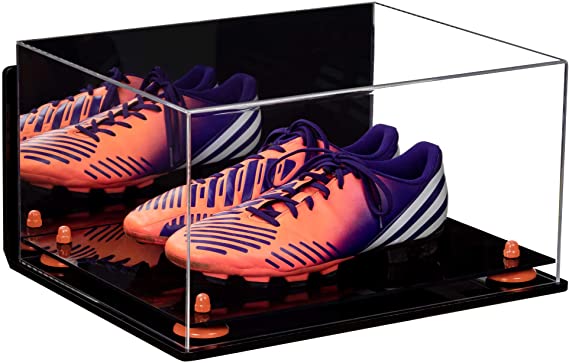 Acrylic Large Shoe Display Case 15.25 X 12 X 8 Mirror