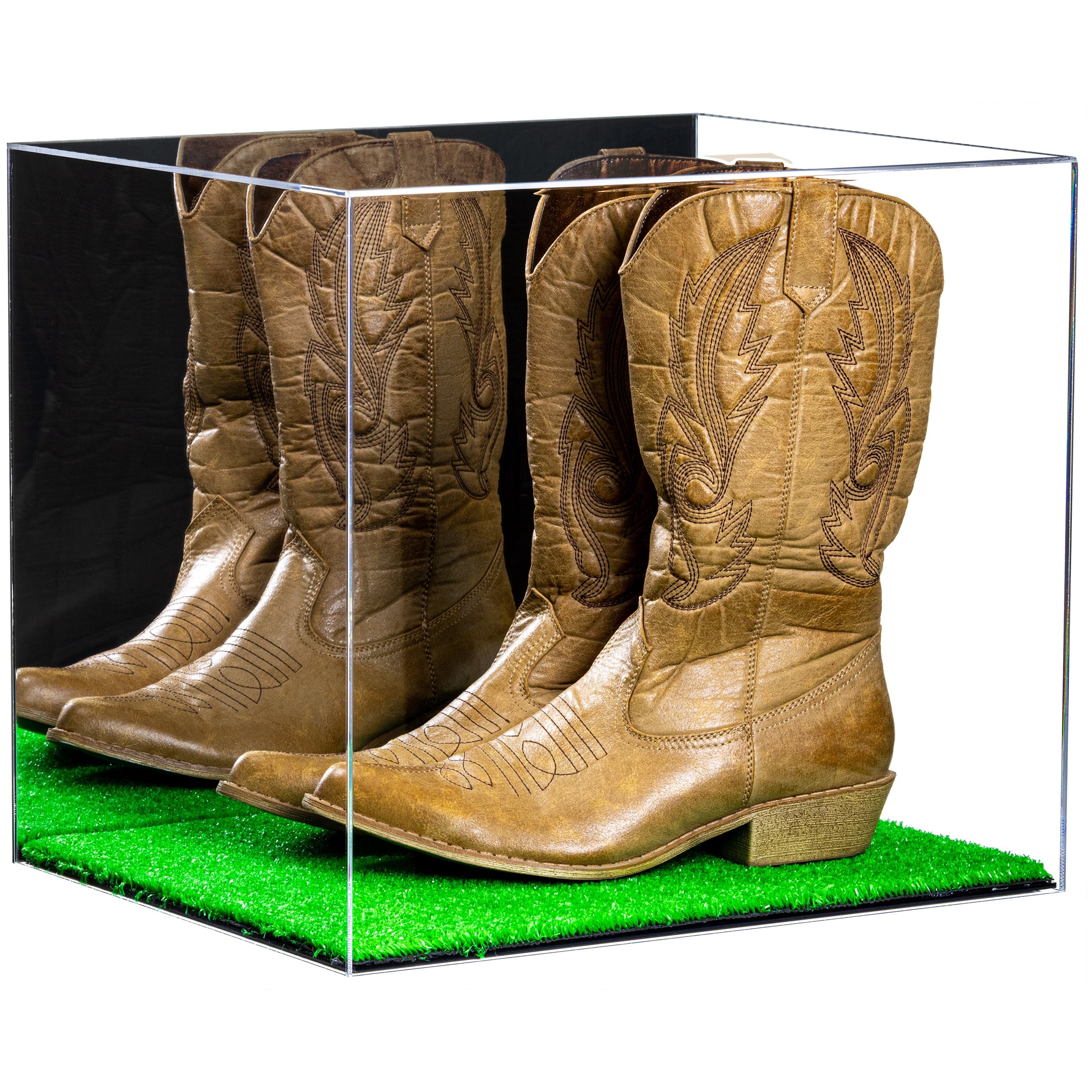 Acrylic Cowboy Boot Display Case – Better Display Cases