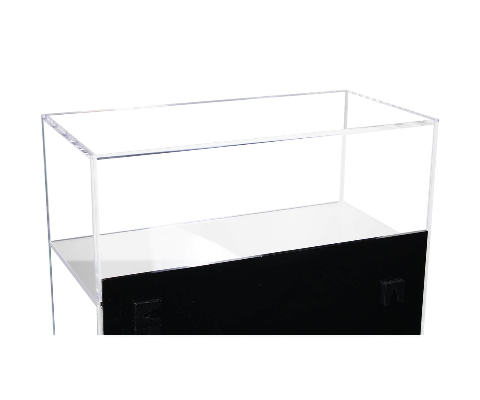 Clear Acrylic Versatile Display Case with Shelves