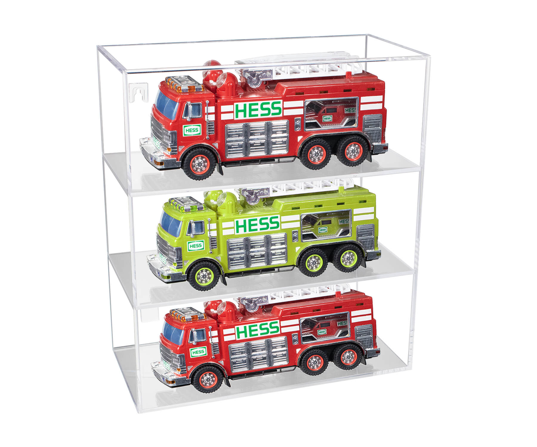 Clear Acrylic Versatile Display Case with Shelves – Better Display Cases