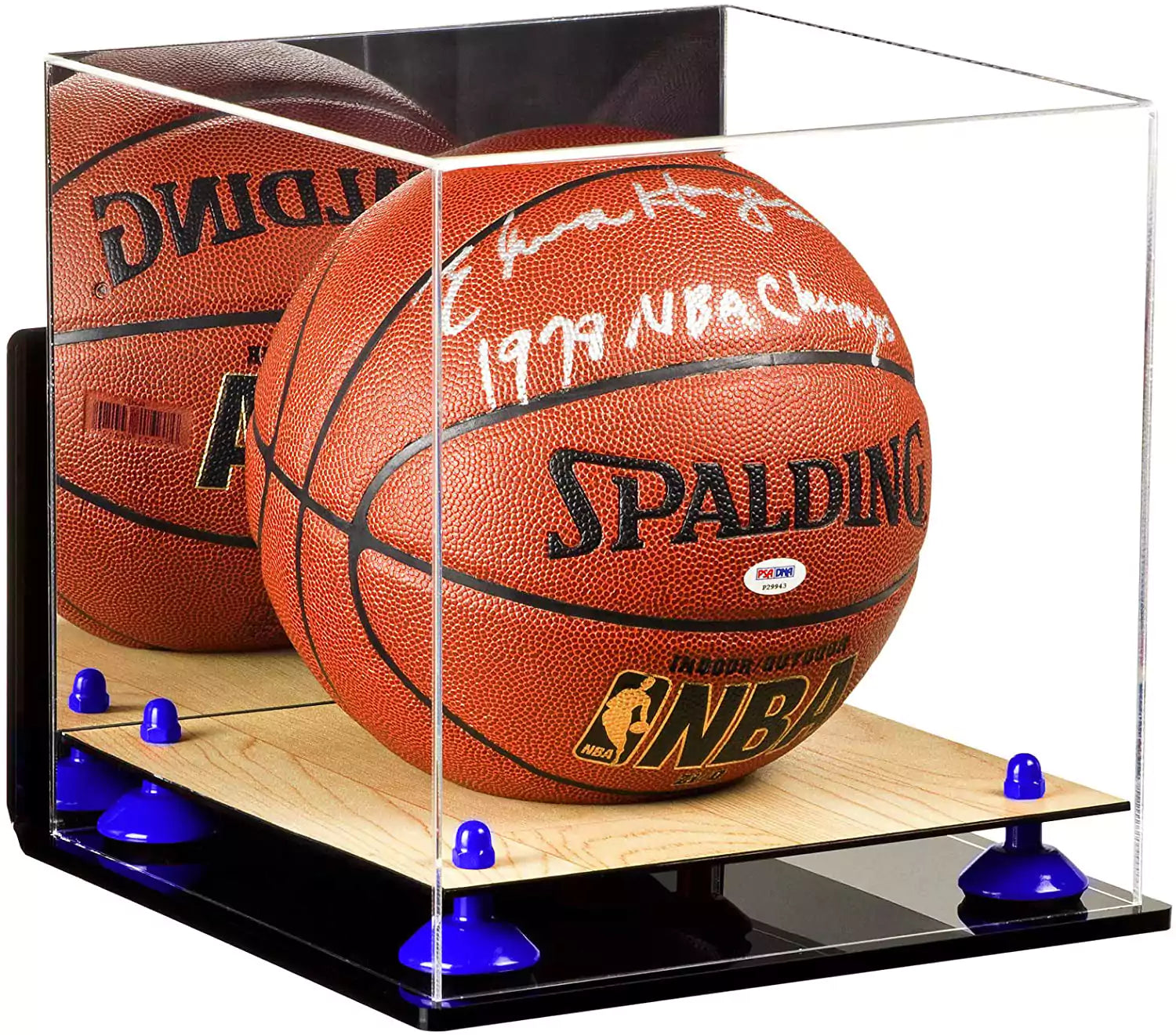 Acrylic Full Size Basketball Display Case - Mirror Wall Mounts