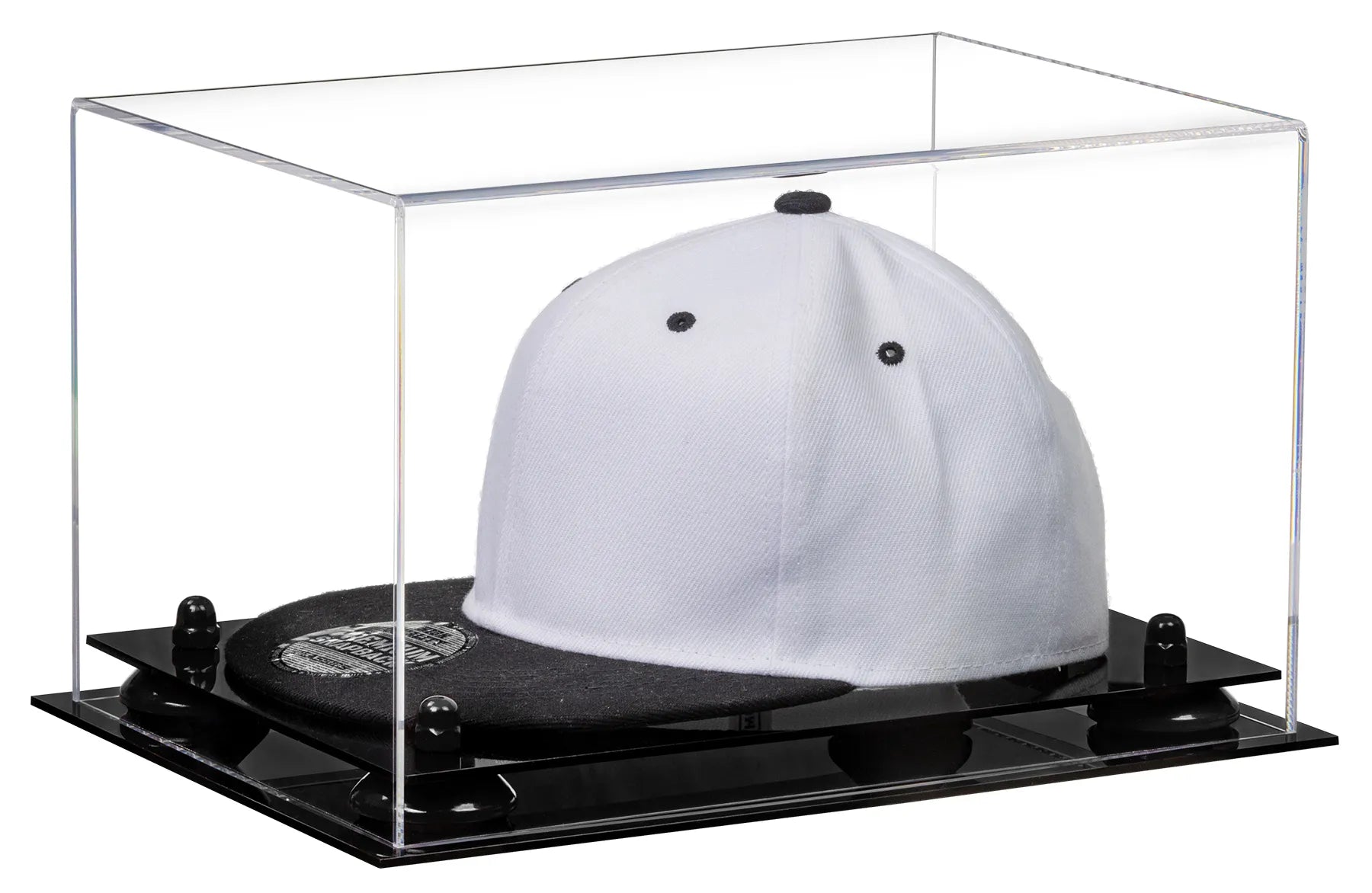 Acrylic Snapback Hat or Baseball Cap Display Case - Clear