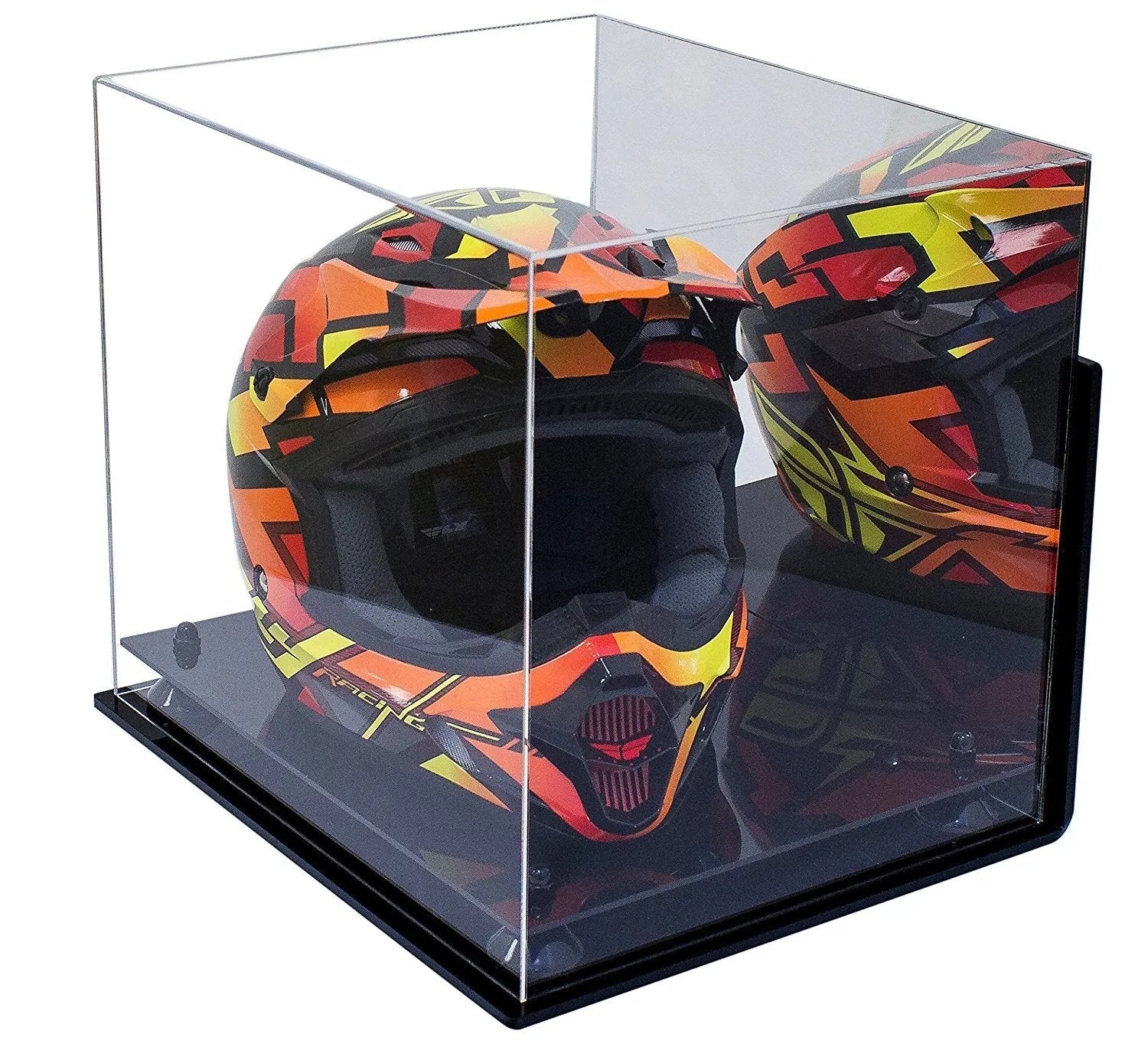 Racing Helmet Display Case - Mirror Wall Mount (A024/V61)