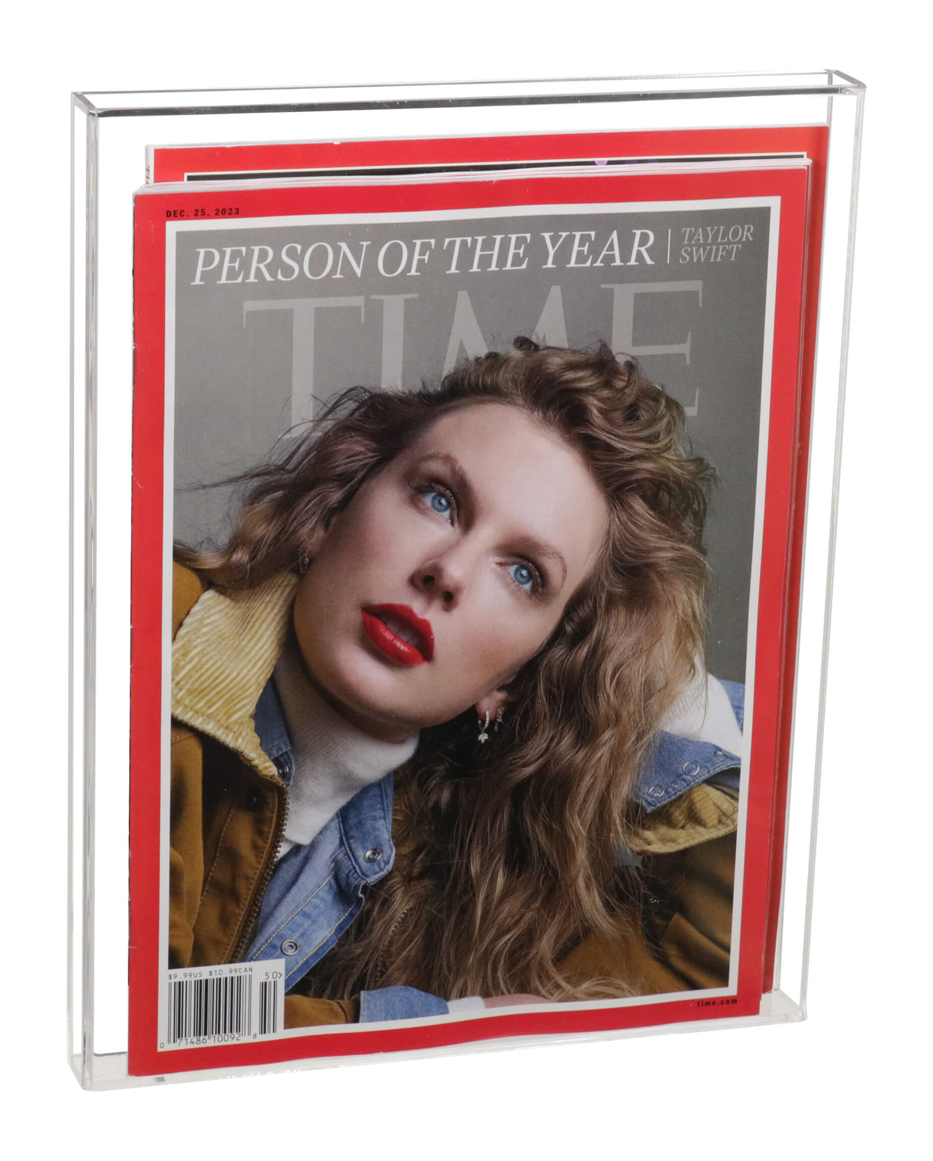 Clear Acrylic Display Case for Collectible Magazine or Comic Book ...