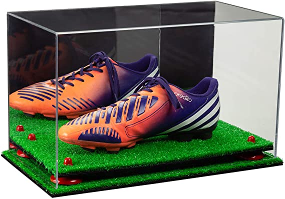 Shoe Display Case – Basketball Shoes, Football and Soccer Cleats, Boot ...
