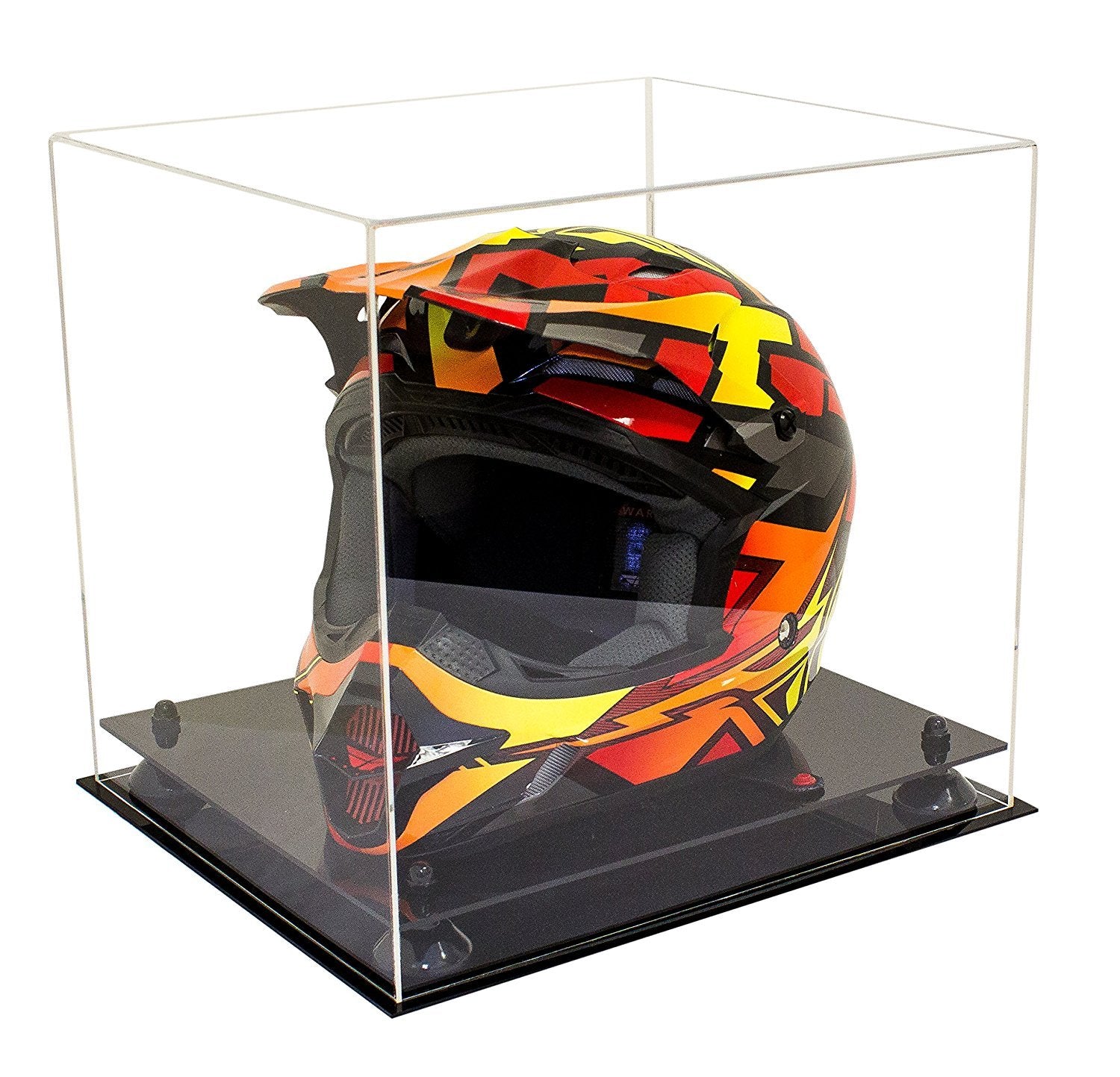 Motorcycle Nascar or Motocross Racing Helmet Display Case