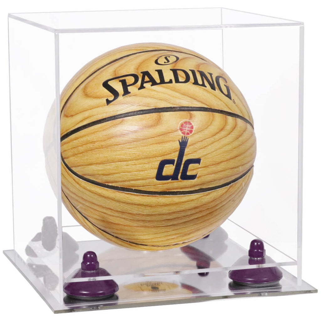 Acrylic Mini/Miniature Basketball Display Case - Clear