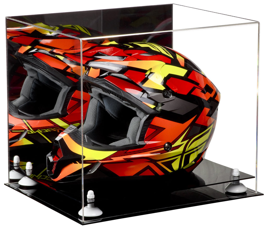 Motorcycle Nascar or Motocross Racing Helmet Display Case - Mirror No ...
