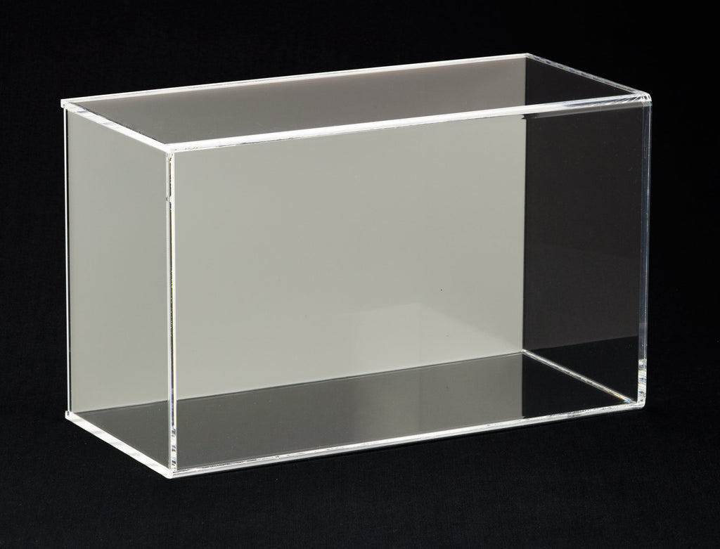 Versatile Acrylic Display Case with Slide Back and Size Options