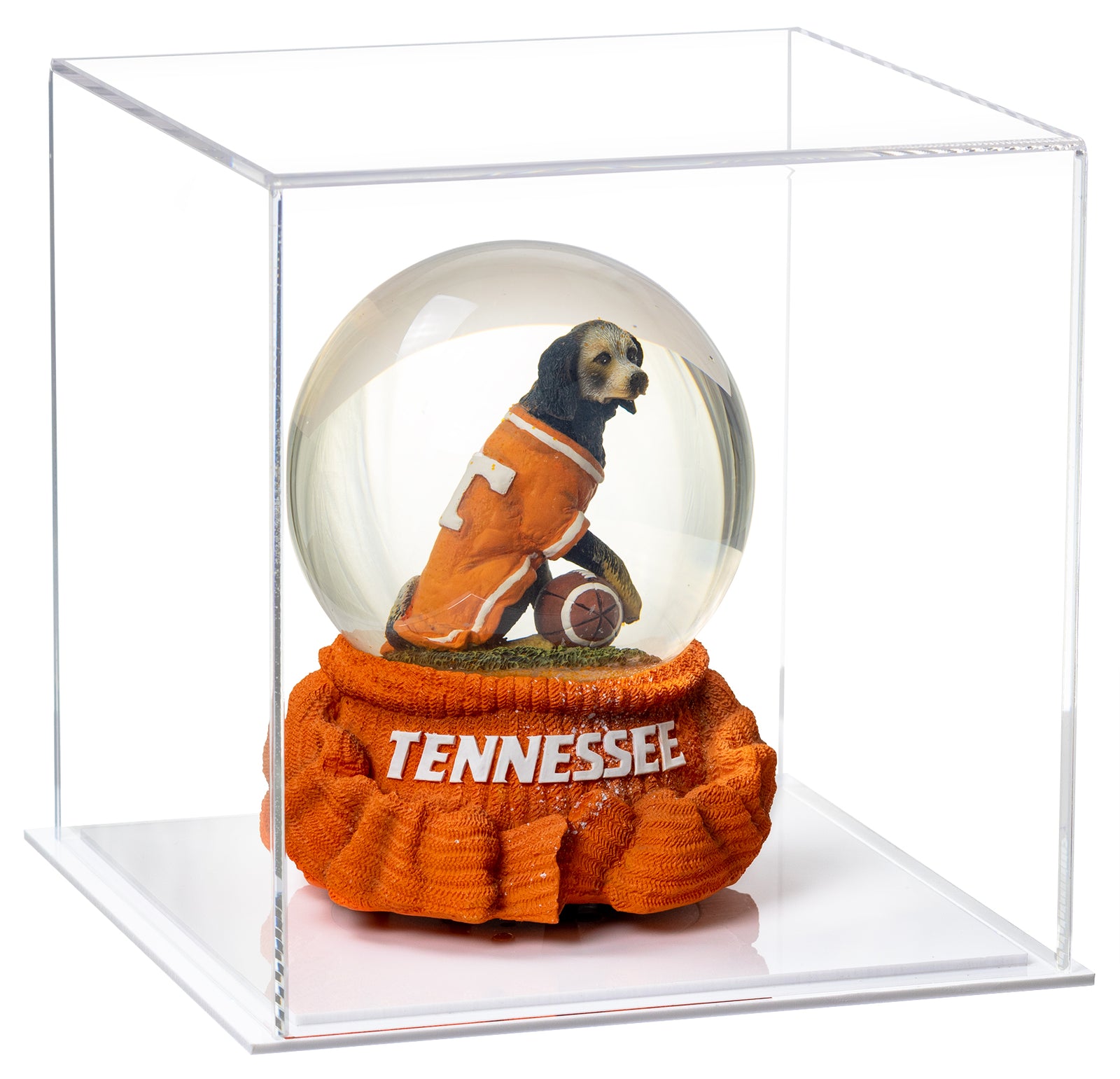 Versatile Acrylic Display Case, Cube, Dust Cover or Riser 8" x 8" x 8"