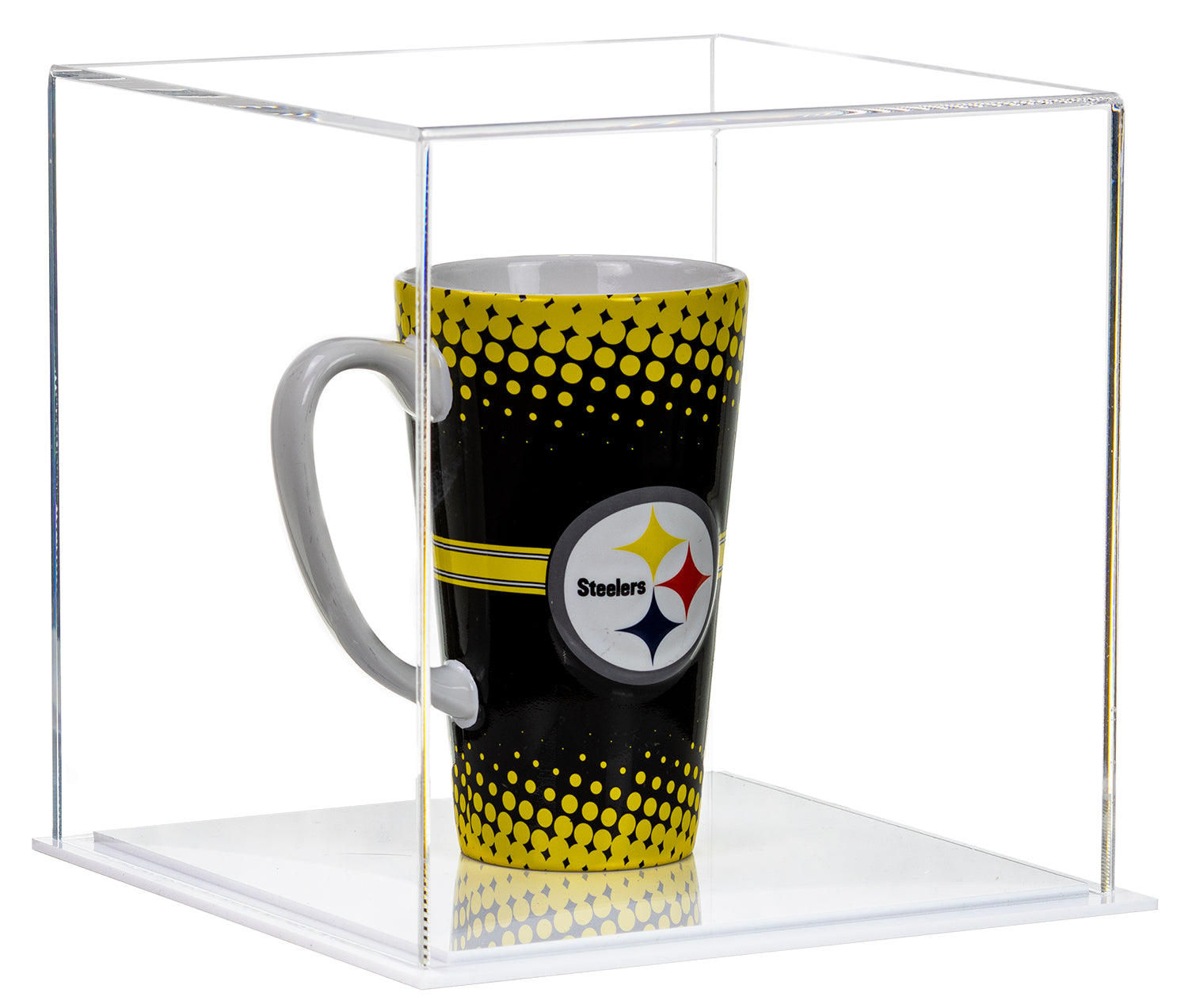 Versatile Acrylic Display Case, Cube, Dust Cover or Riser 8" x 8" x 8"