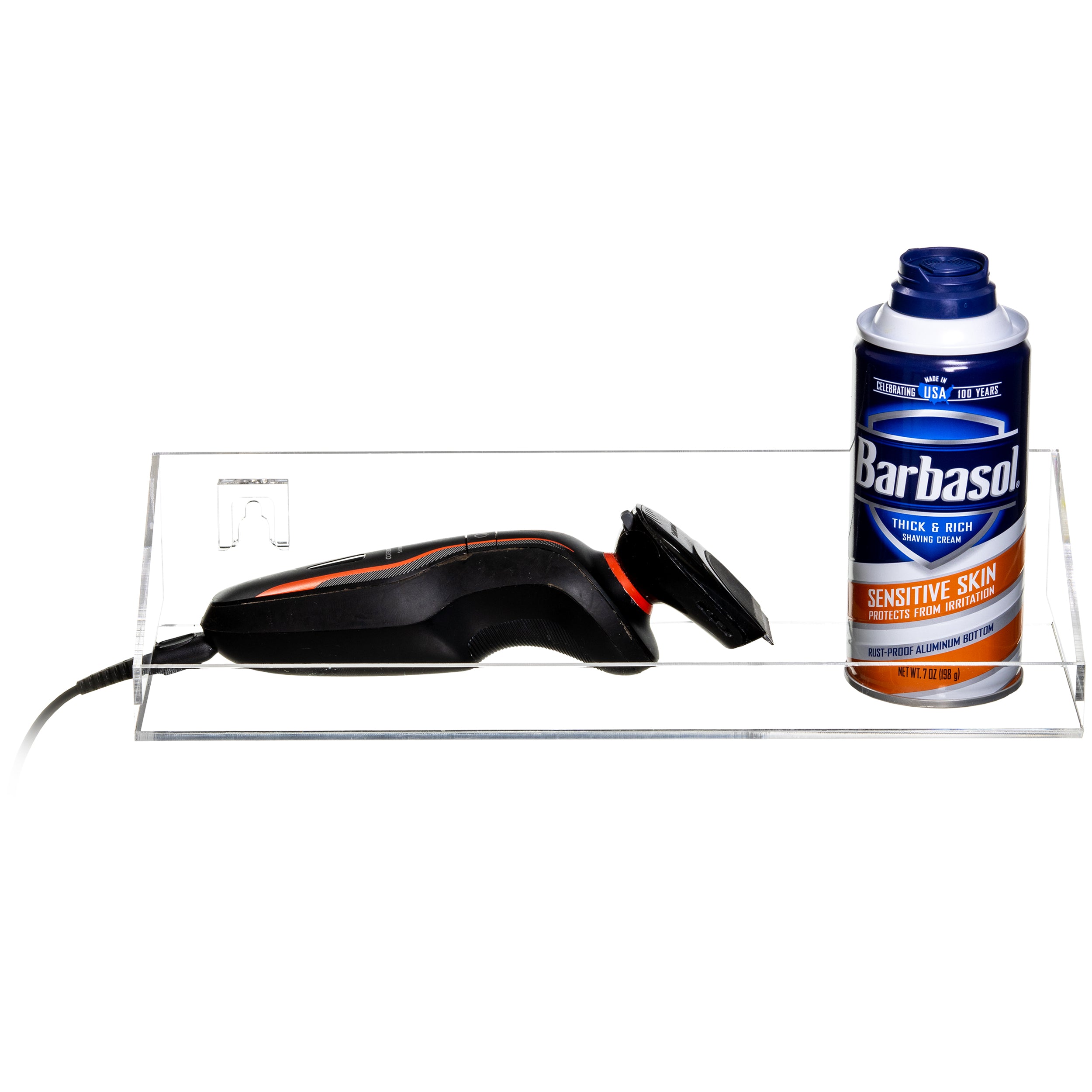 Clear Floating Shelf Wall Mounts Charging Station (HD003/A108) – Better ...