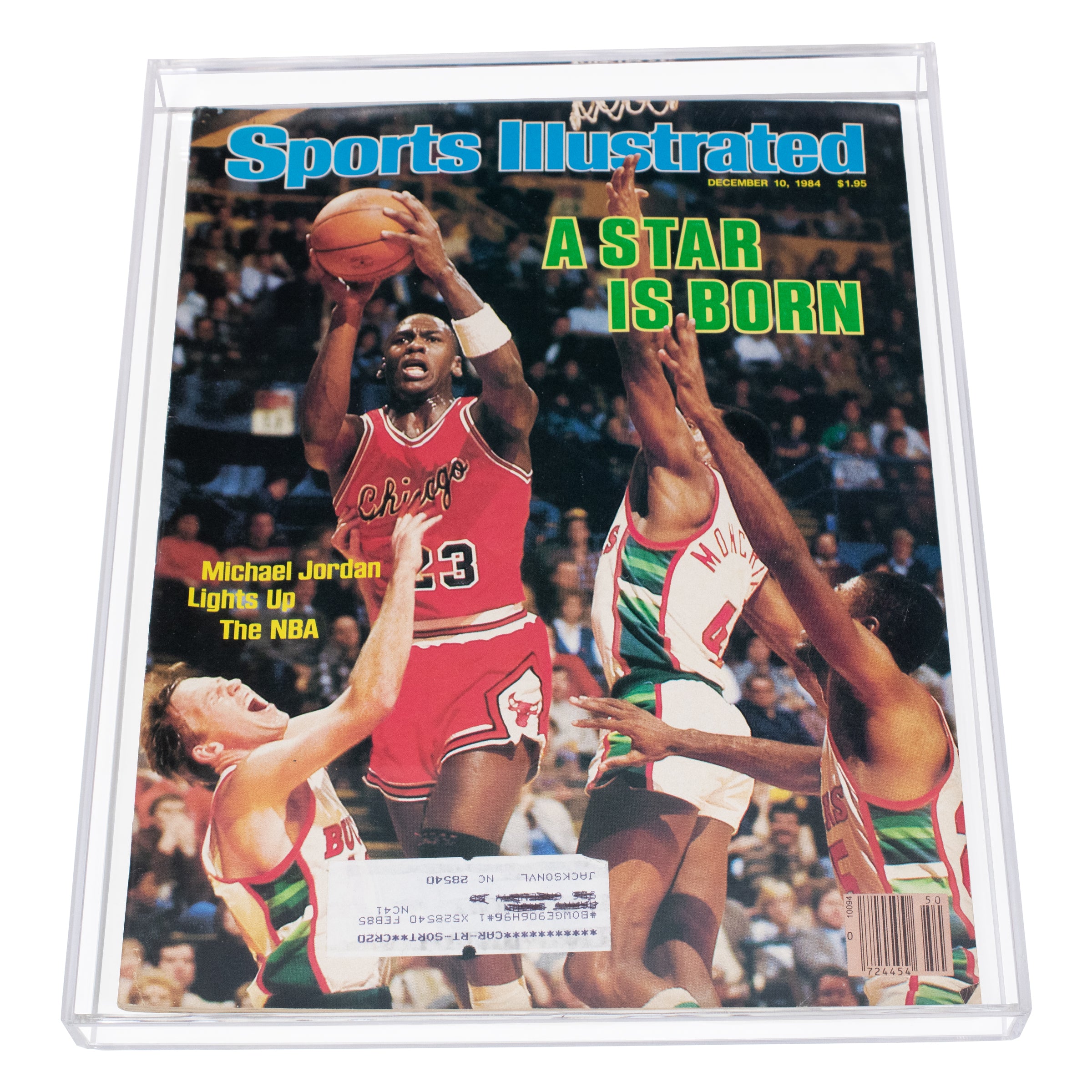 Clear Acrylic Display Case for Collectible Magazine or Comic Book (A11 ...