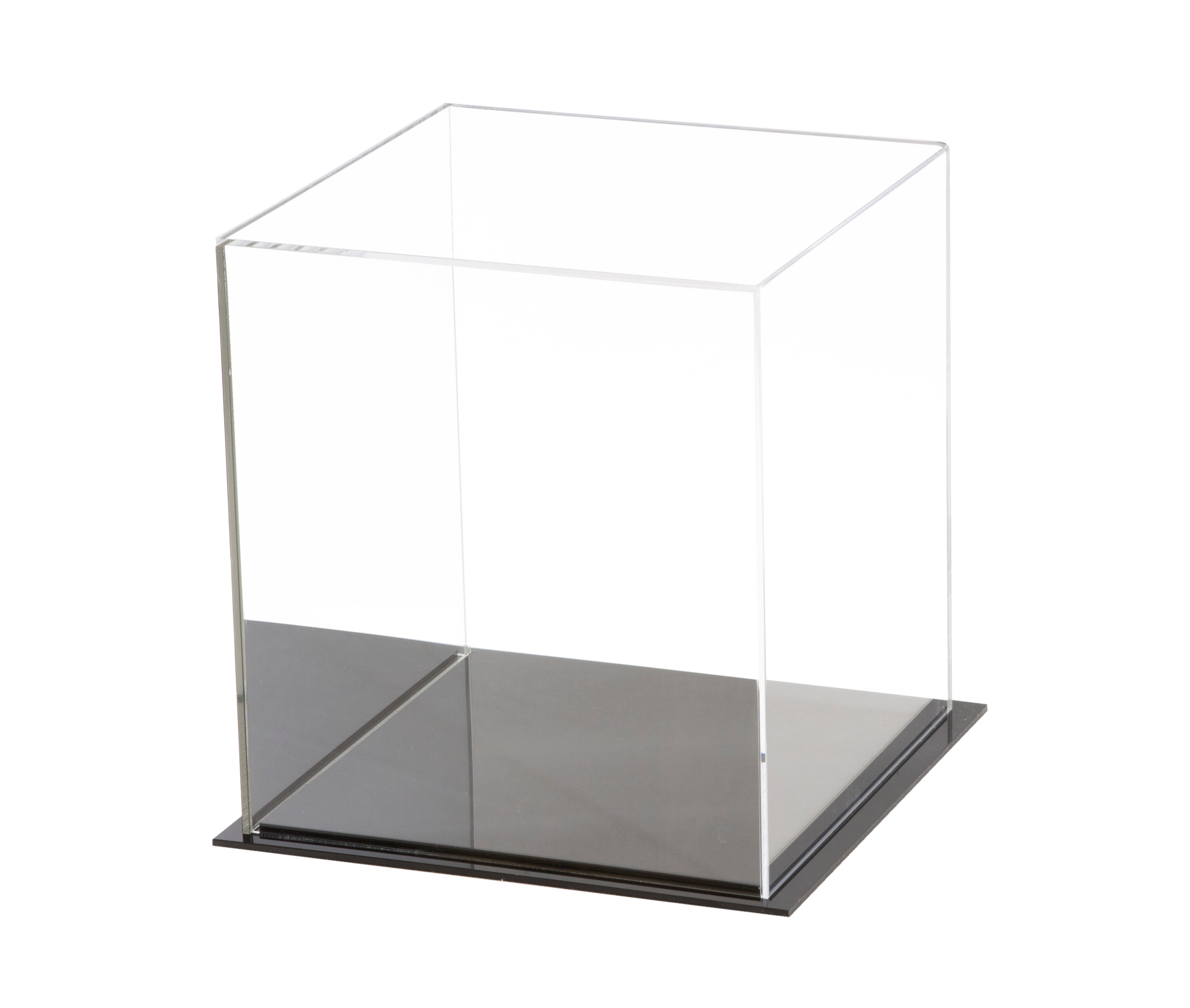 Small Display Case 8" x 8" x 8.5" - Clear or Mirror (V03/A015) – Better ...