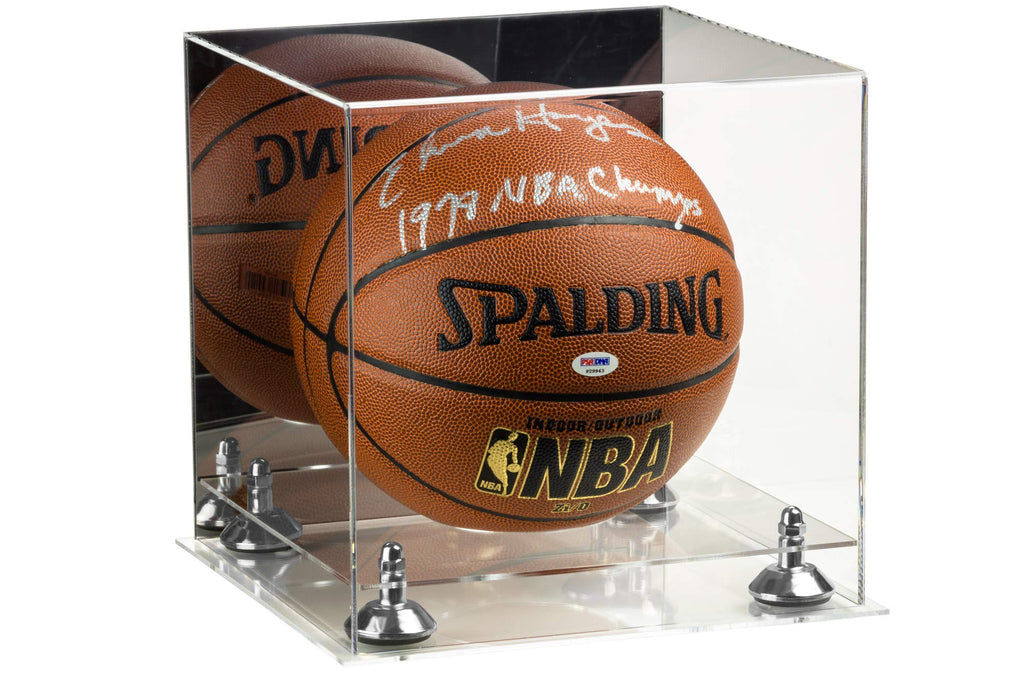 Acrylic Full Size Basketball Display Case - Mirror Wall Mounts (B01/A0