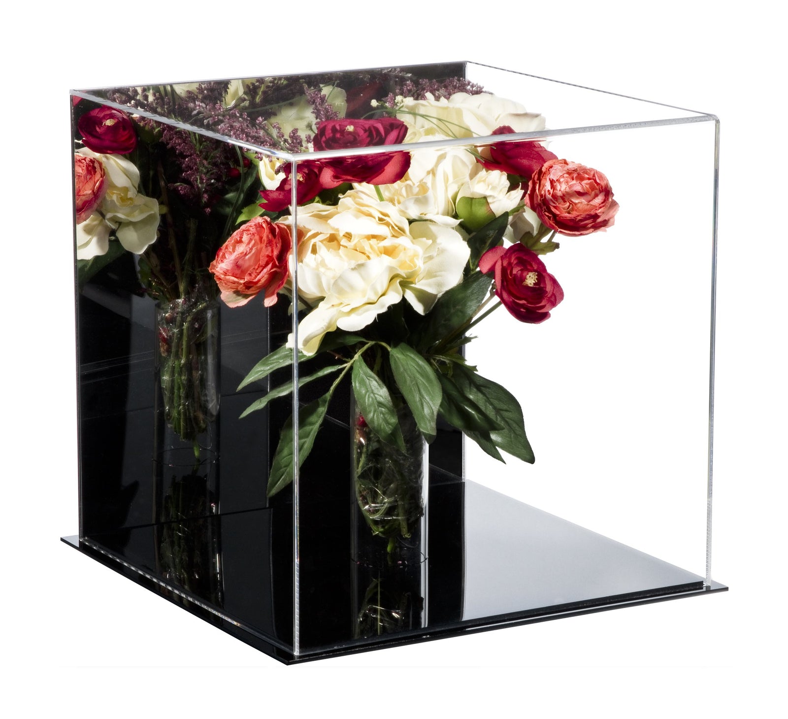 Acrylic Collectible Wedding Flower Bouquet Display Case (A031/A118/A12