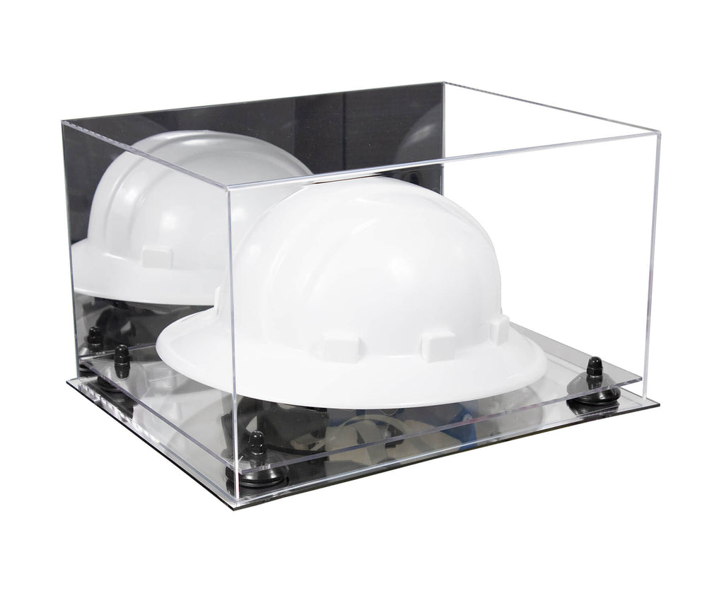 Acrylic Large Helmet - Large Safety Helmet Display Case - Mirror (A082