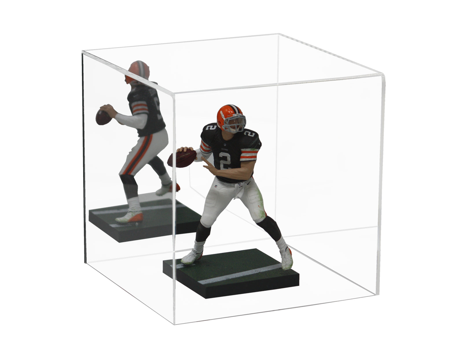 Versatile Acrylic Display Case, Cube, Dust Cover or Riser 8" x 8" x 8"